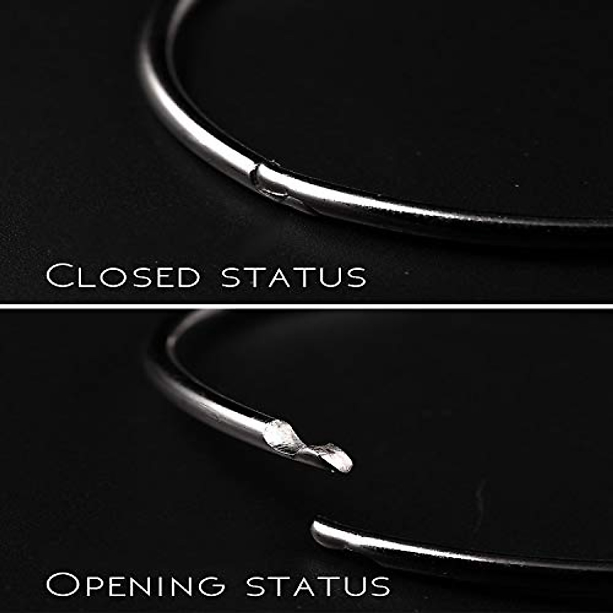 2 Inch（25 Pack）Book Binder Rings, Office Loose Leaf Ring, Nickel Plated Steel Binder Rings, Keychain Key Rings, Metal Book Rings, Silver