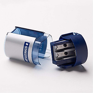 Staedtler Double-hole Tub Pencil Sharpener, No Packing (2 Pack)