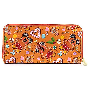 Loungefly Disney Ginger Bread Zip Around Wallet, One Size (130209)
