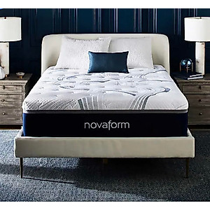 Novaform New Model 14” ComfortGrande Advanced Gel Memory Foam Mattress. Queen. Firm: Medium. Spinal Alignment. Soothing Cool EVENcor GelMAX Memory Foam. Antimicrobial Protection