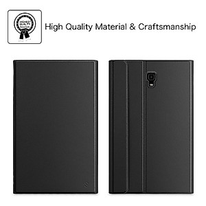 Fintie Keyboard Case for Samsung Galaxy Tab A 10.5 2018 Model SM-T590/T595/T597, Slim Shell Lightweight Stand Cover with Detachable Wireless Bluetooth Keyboard, Black