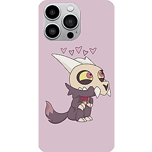 LEDSIX Phone Case The EDA Clawthorne King House Owl Shockproof Cover Funny Compatible with iPhone 12 Pro Max Clear Slim Transparent