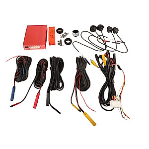 CarThree 360 Degree Bird View Panoramic System 4 HD Cameras Around View System with Night Vision DVR Parking Monitoring Driving Record Universal Rear View Cam for All Car