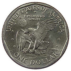 1979 P Narrow Rim Far Date Susan B Anthony Dollar BU Uncirculated SBA $1 US Coin