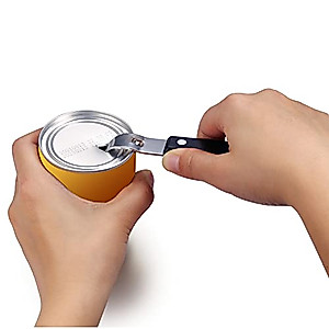 HANCELANT Can Punch Bottle Opener, Manual Stainless Steel Can Opener 1 Pack
