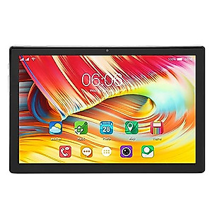 Airshi Business Tablet, 10.1 Inch FHD Gaming Tablet US Plug 100‑240V 8GB RAM 256GB ROM Dual Camera for School (#3)