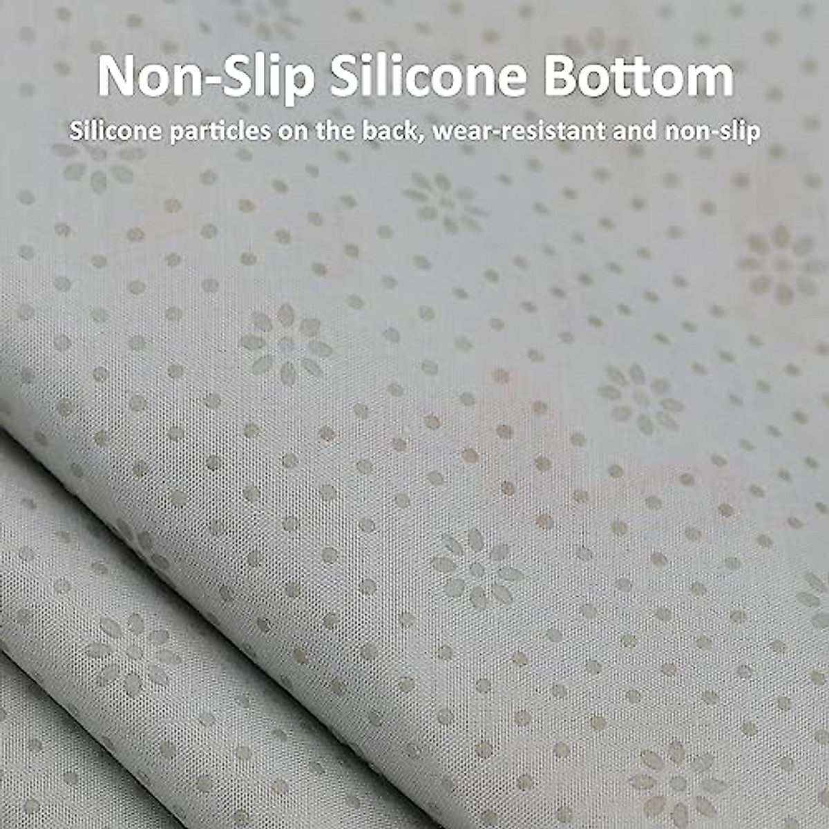 2-Pack Baby Splat Mat for Under High Chair,50” x 50” ASKIZ Splash Mat, Waterproof and Washable Spill Mat for Kids, Anti-Slip Floor Square Playtime Mats for Under Toddler Table