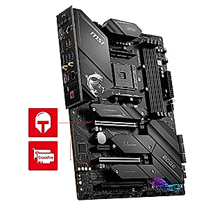 MSI MPG X570S Edge MAX WiFi Gaming Motherboard (ATX, AMD, Socket AM4. DDR4, PCIe 4, CFX, M.2 Slots, Wi-Fi 6E)