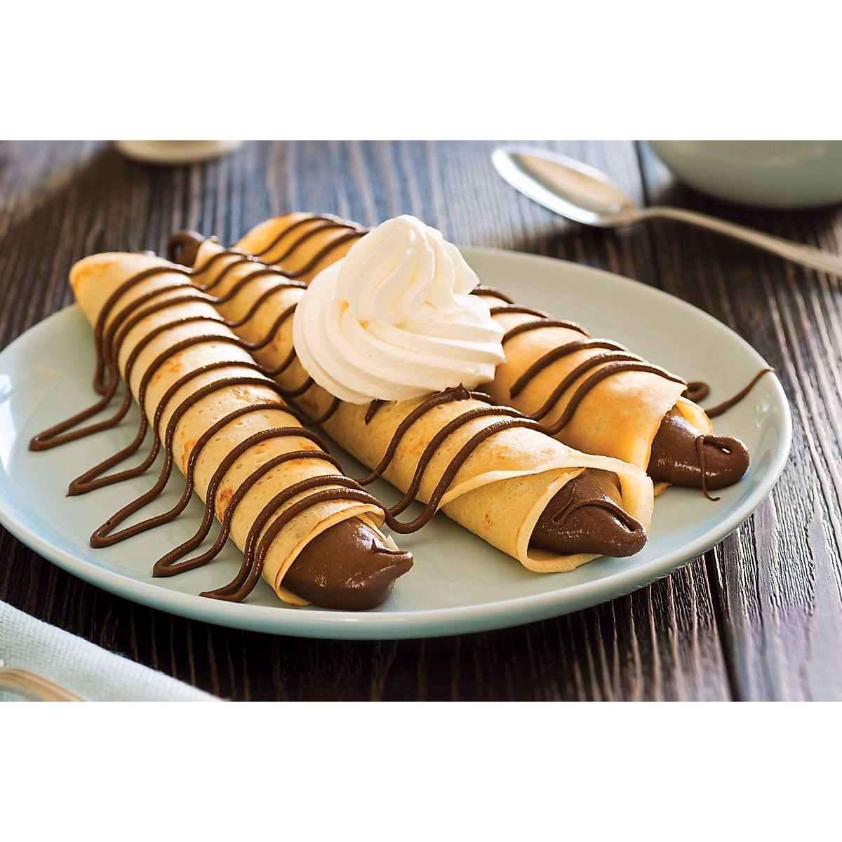 BelleVie Commercial Non-stick Crepe Pan, Dia 11 7/8" x H 5/8""