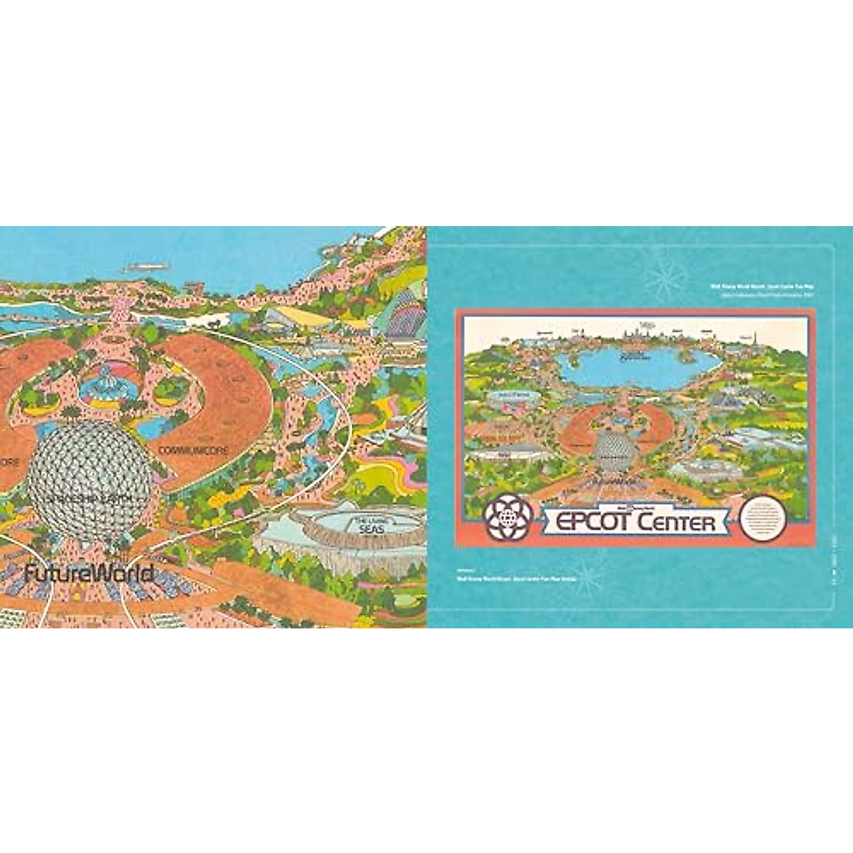 Maps of the Disney Parks: Charting 60 Years from California to Shanghai (Disney Editions Deluxe)