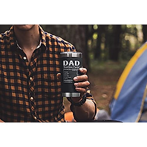 Gifts For Dad From Daughter, Son, Kids - Christmas Gifts For Dad, Men, Husband - Best Birthday Gifts For Dad, Father, New Dad, Step Dad, Bonus Dad - 20 Oz Tumbler…