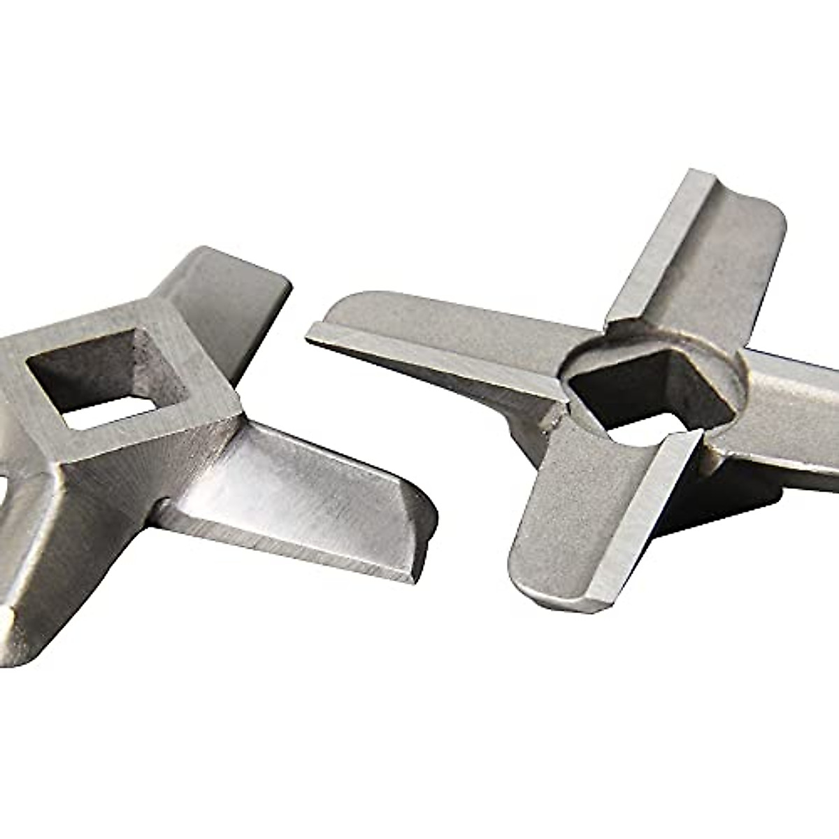 2pcs Meat Grinder Knife 8# Mincer Blade Spare Parts Replacement Compatible With Mou-linex ​ME610 ME625 ME630 ME720 Bosch 66020 Zelmer 886.8