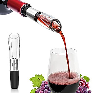 Wine Aerator Pourer, Aerating Decanter Spout, Adapts To All Kinds of Wine Bottles And Gives You A Delicious Taste In An Instant