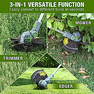 WORKPRO Garden Tool Bag and WORKPRO 20V Cordless String Trimmer/Edger