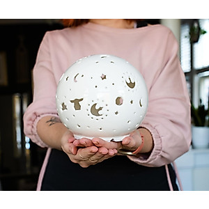 Star Wars: The Mandalorian Grogu Ceramic LED Mood Light | 6 Inches Tall