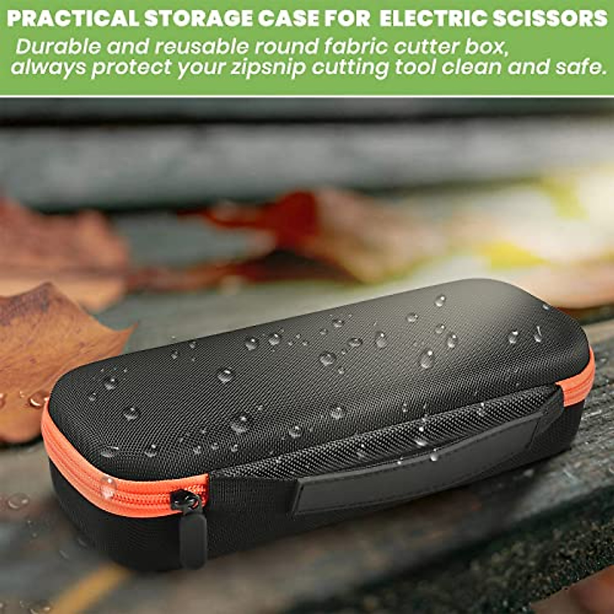 Carrying Case Only- Compatible with WORX WX082L/ WX081L, for ZipSnip Cutting Tool, Fabric Cutter Storage Bag Rotorazer Saw Container, Mini Circular Saw Organizer Box
