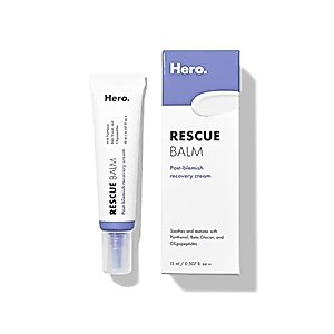 Rescue Balm Post-Blemish Recovery Cream from Hero Cosmetics - Intensive Nourishing and Calming for Dry, Red-Looking Skin After a Blemish - Dermatologist Tested and Vegan-Friendly (15 ml, 0.5 fl. oz)