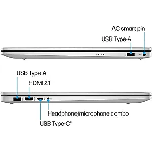 HP 2023 Newest 17 Laptop, for Business and Students, 17.3 Inch Display, Intel Core i3-1125G4 Processor, 16GB RAM, 512GB SSD, Intel UHD Graphics, WiFi, Bluetooth, USB A&C, Windows 11 Home in S Mode