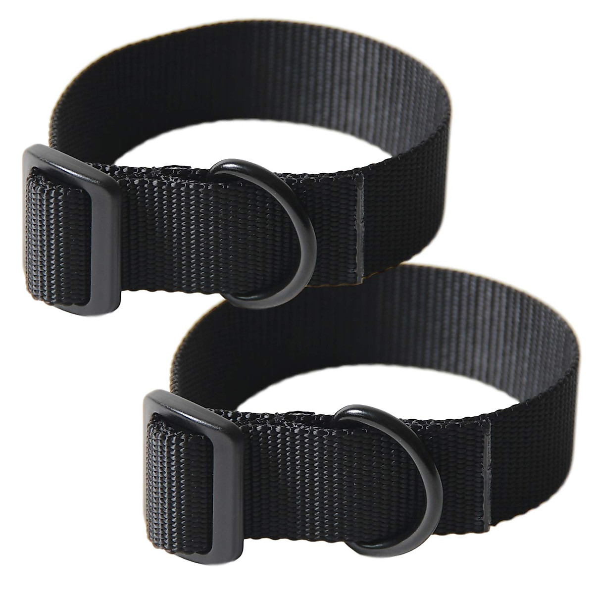 Aolamegs Tactical Gun Sling,Adjustable Rifle Sling 1.25” Nylon Strap with D Ring Loop for Hunting (2Pack)