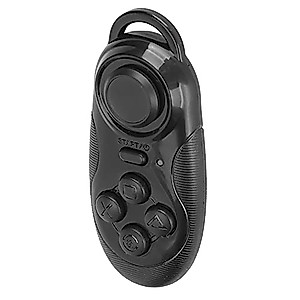 Wireless Bluetooth Remote Shutter, Gamepad Controller Remote Bluetooth Selfie Shutter Remote 3D VR Glasses Remote Control for Phones Tablet PC TV