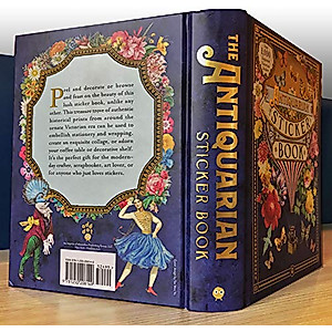 The Antiquarian Sticker Book: Over 1,000 Exquisite Victorian Stickers (The Antiquarian Sticker Book Series)