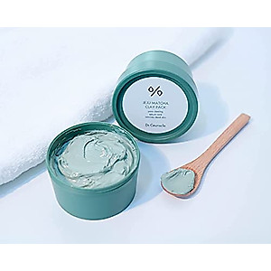 Dr.Ceuracle Jeju Island Matcha Clay PackㅣKorean Facial Mask Purifying PoreㅣRemoves Blackheads, Detoxifying, CleansingㅣGreen Tea Mud Mask Tightening for Youthful & Hydrating Skinㅣleegeehaam (119g)