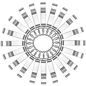 150 Pieces Metal Bottle Opener Split Key Ring Chain Keychain Bulk Aluminum Pocket Claw Bar Soda Beverage Beer Bottle Opener Personalized Wedding Party Favors Openers