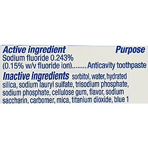 Kids Crest Toothpaste - Cavity Protection, 2.7 Oz,(pack of 6)