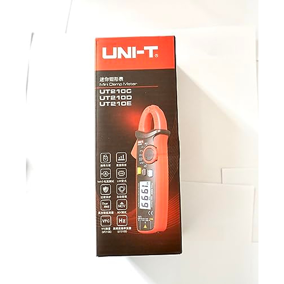 YIRU UNI-T UT210 series True RMS Digital Clamp Meter AC/DC Voltage Tester with ohm, Capacitance Measurement…