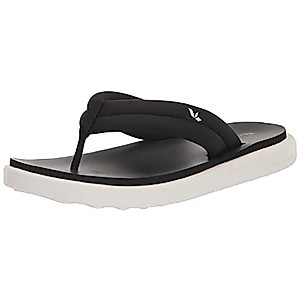 Koolaburra by UGG Women's Alane FLIP Flop, Black, 9