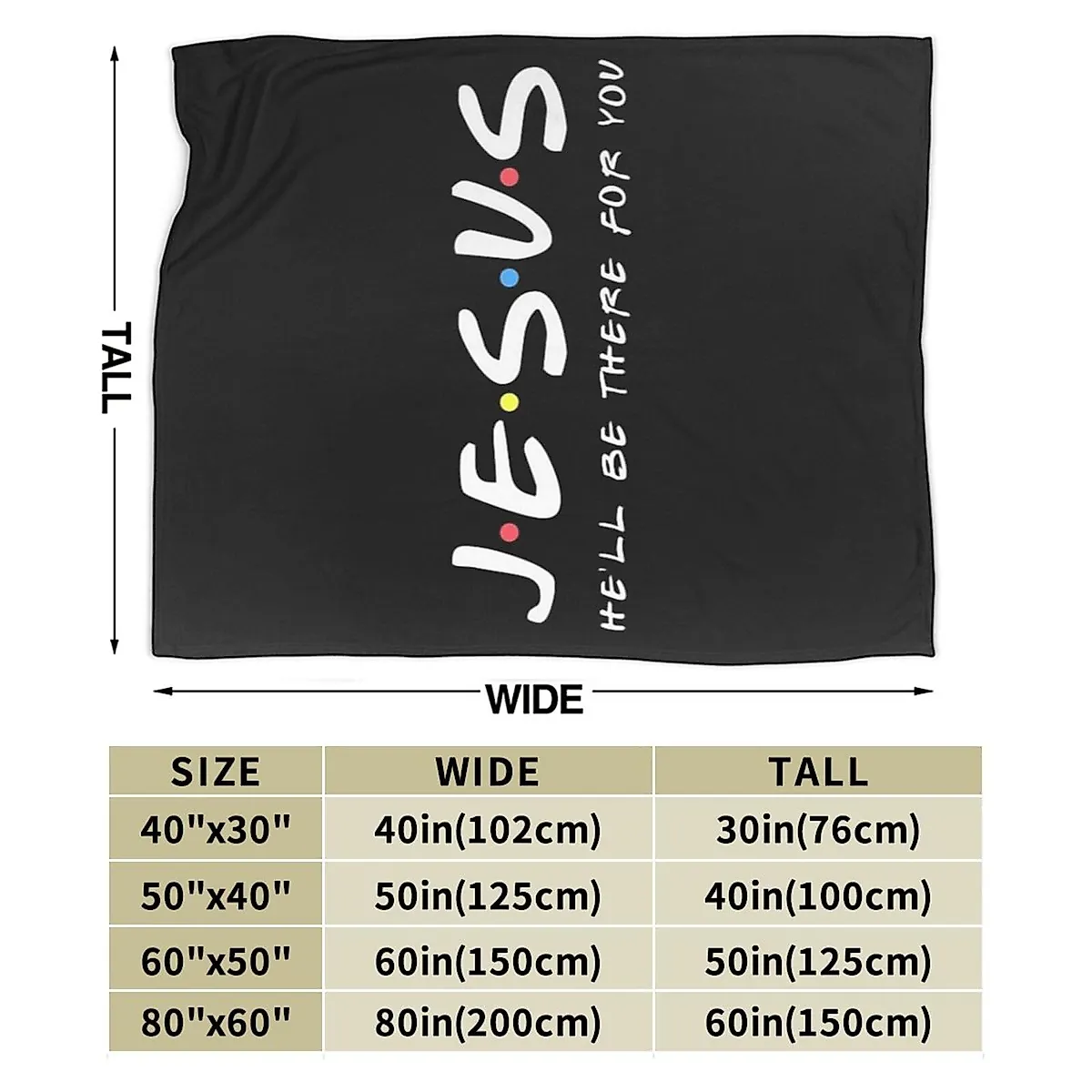 ROSIHODE Jesus Christian Throw Blanket Thin Flannel Fleece Blanket Warm Fuzzy Cozy Blankets Home Couch Bed Sofa Decoration for Women Men