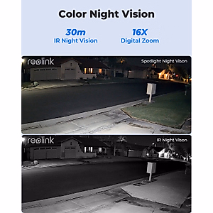REOLINK 2K 4G LTE Cellular Security Camera Wireless Outdoor with Dual Lens 150° Wide Angle, Rechargeable Battery, Color Night Vision, Human/Vehicle Detection, Two-Way Talk, Duo 4G