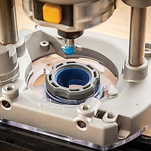 Juice Groove Router Jig for Cutting Board Up to 18” x 18” - Adjustable Juice Groove Jig w/Corner Radius Guides - Versatile Variable Router Jig - Easy-to-Use Router Guide for Perfect Grooves