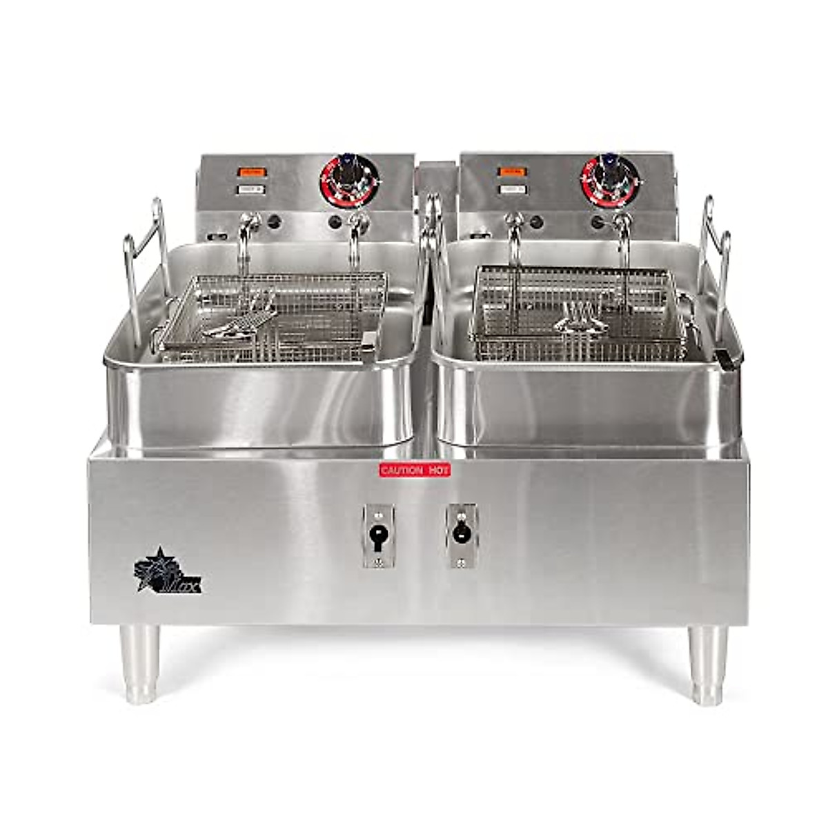Star 530TF Electric Fryer, Twin Pot, 30 lb.