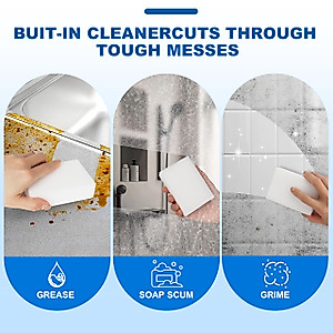 Dr.WOW 50 Pcs/lot Magic Sponge Eraser Multi-Functional Melamine Foam Cleaner 100x70x30mm