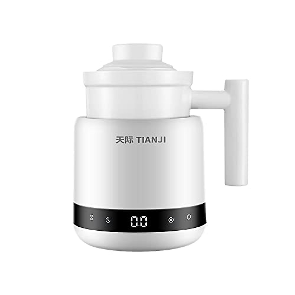 TIANJI DGD06-06BD Mini Ceramic Electric Stew Health Pot, Smart Appointment Automatic Multi-function Slow Cooker, 600ml