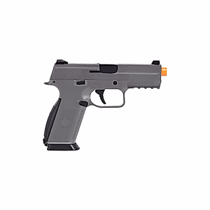 Soft AIR USA FN FNS-9 Spring Airsoft Pistol, 300 FPS, Grey