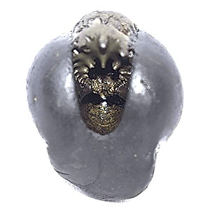 Rudrakshguru Wooden Bhuvaneshwari Shaligram (Black, 2.50 x 2-inch)