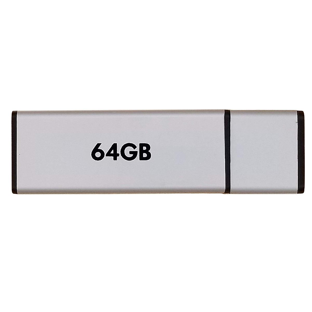 64GB USB 2.0 Flash Drive (Two Pack 64GB x 2 = 128GB + Finger Ring Kickstand) Memory Stick Thumb Drive Zip Drive Jump Drive