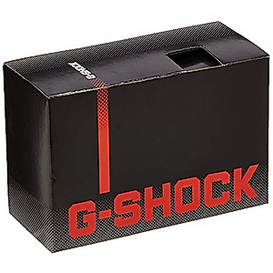 Casio G-Shock Quartz Watch with Resin Strap, Grey, 18 (Model: GD350-8), Black