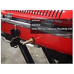 DOZYANT Low Pressure 1/4'' RV Quick Connect Disconnect Conversion Fitting Adapter Fit for Coleman Roadtrip LXE Portable Grill
