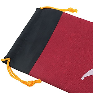 Tent Peg Bag ZZHXSM Red 35cm Camping Portable Tent Pile Bag Outdoor Camping Equipment Tools Wind Rope Nail Storage Pouch Cover Case