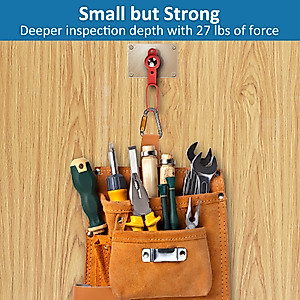 Stud Finder, RIUORKIE Stud Finder Wall Scanner Magnetic Stud Finder with 27 Lbs Pull Rare Earth Magnetic Studball, No Batteries Needed, Suitable for 5/8" Drywall, Plywood, Ceramic, Plank and Etc.