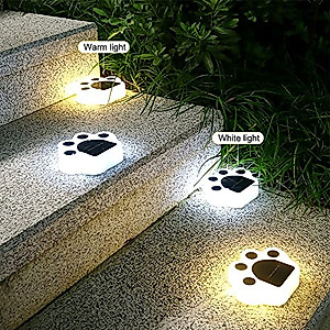 ZHURGN Solar Garden Lights Waterproof Outdoor Solar Lamp Home Garden Walkway Lighting Solar Deck Lights Balcony Patio Pathway Lighting (Color : 1pcs, Light Color : White)