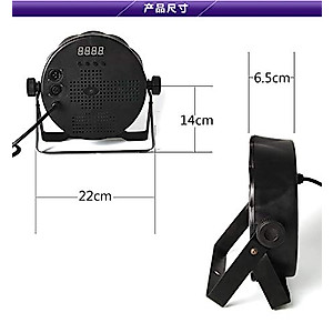 LED Stage Lights XPCLEOYZ 54x3W LED Par Light RGBW 162Watt DMX 512 Stage Lighting for Home Party Wedding DJ Show Club Concert Dance Floor Lighting - 4 Pack … (8PCS)