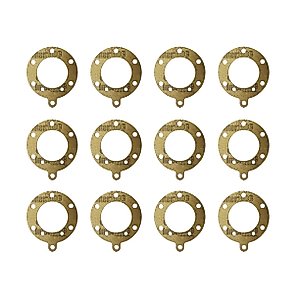 C·T·S Air cleaner gasket for B&S twin opposed 16HP Replaces Briggs & Stratton 690273 271411 (Pack of 12)