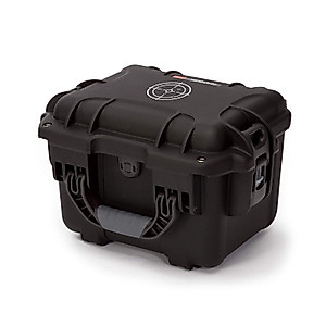 Nanuk 908 Waterproof Hard Case for Gun Ammo w/White Target Logo - Black