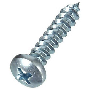 The Hillman Group 80042 8 x 3/4-Inch Pan Head Phillips Sheet Metal Screw, 100-Pack , zinc