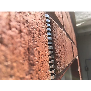 Rid-O-Mice Stainless Steel Brick Weep Hole Covers (80, 2.75 Inch) Stops and Keeps Out Mice, Wasps, Bees, Lizards, Snakes, Scorpions and Many Insects.