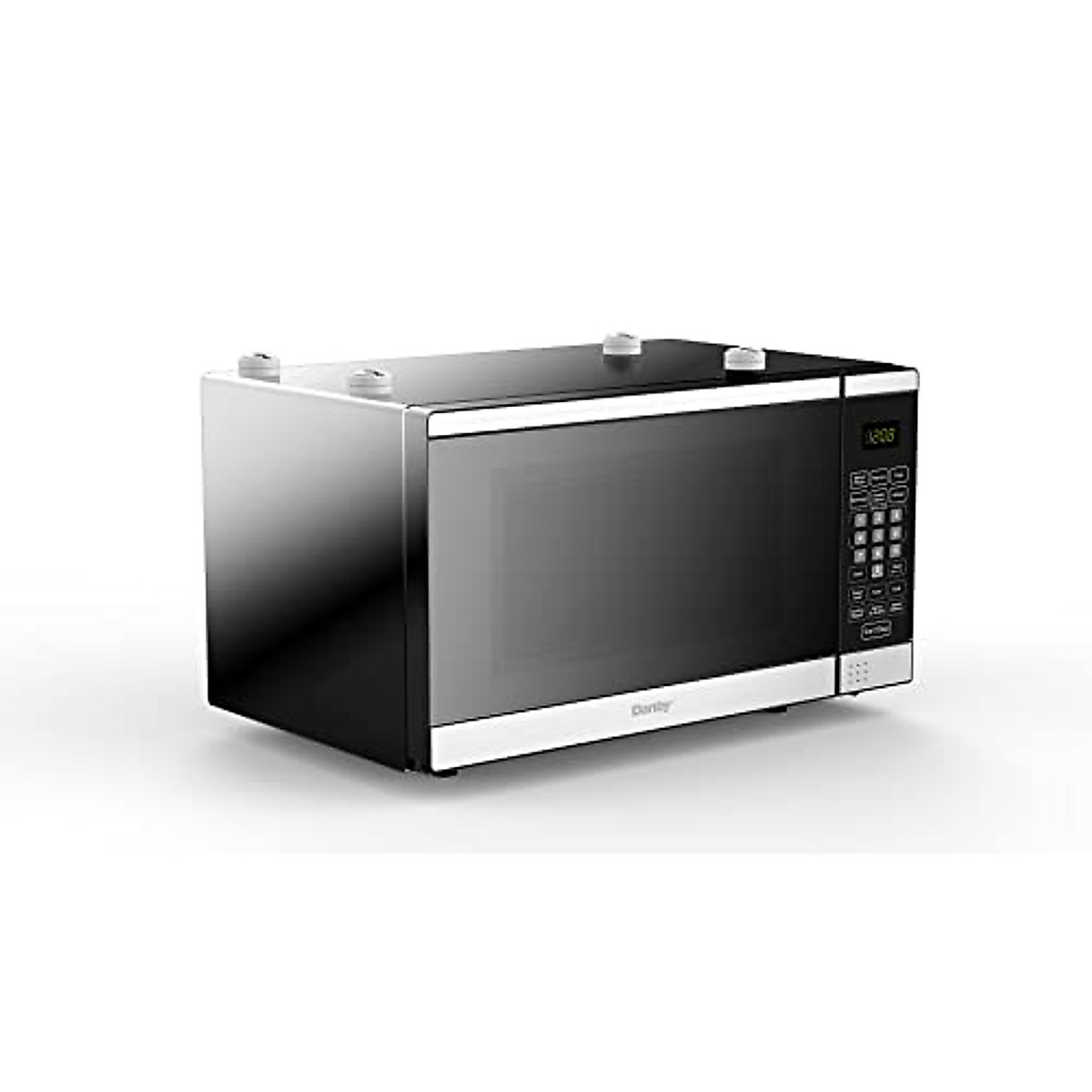 Danby DDMW007501G1 Countertop Microwave, Stainless Steel